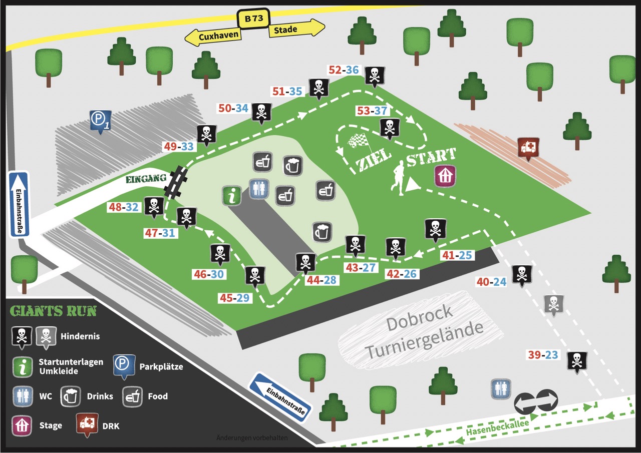 Strecken 2023 | GIANTS RUN
